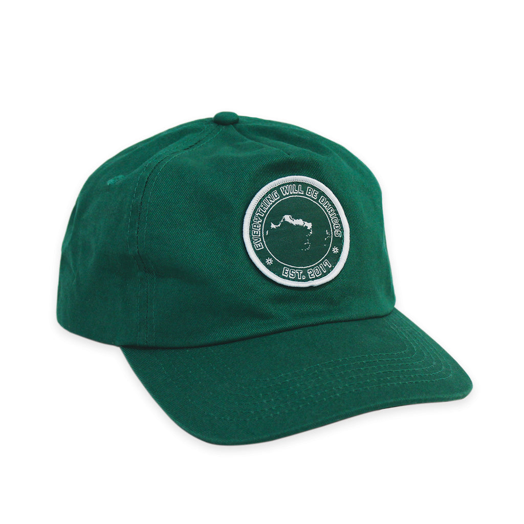OKAICOS Green Patch Hat