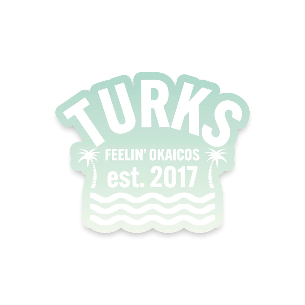 Green Feelin' OKAICOS Sticker